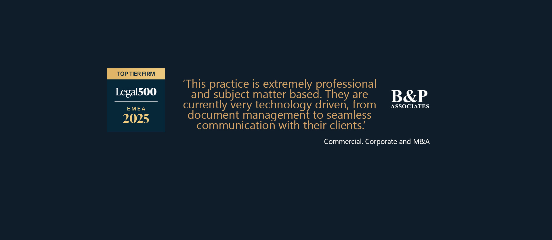 B & P Associates | Corporate Law Firm And Consultancy